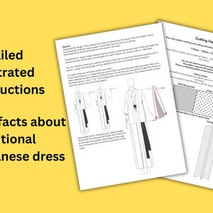 Paperless DIY Haori Yukata Pattern - Easy to Sew With Western Fabrics ...