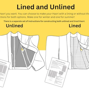 Paperless DIY Haori Yukata Pattern - Easy to Sew With Western Fabrics ...