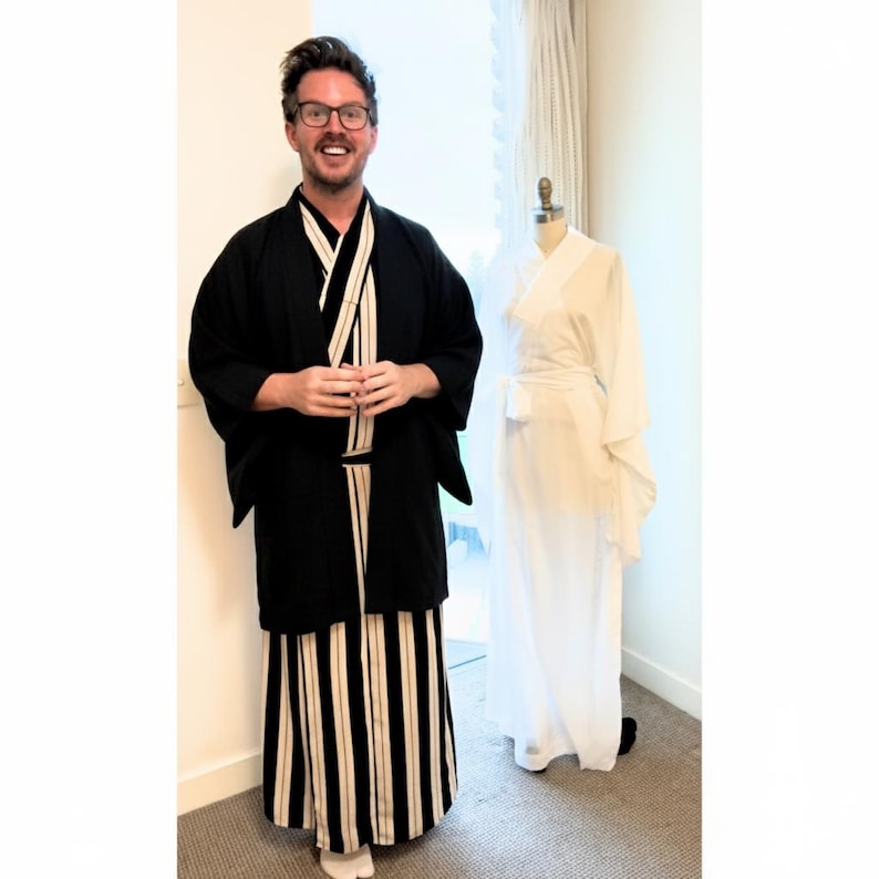 DIY Mens Haori Jacket Sewing Pattern: Traditional Japanese Kimono (PDF ...