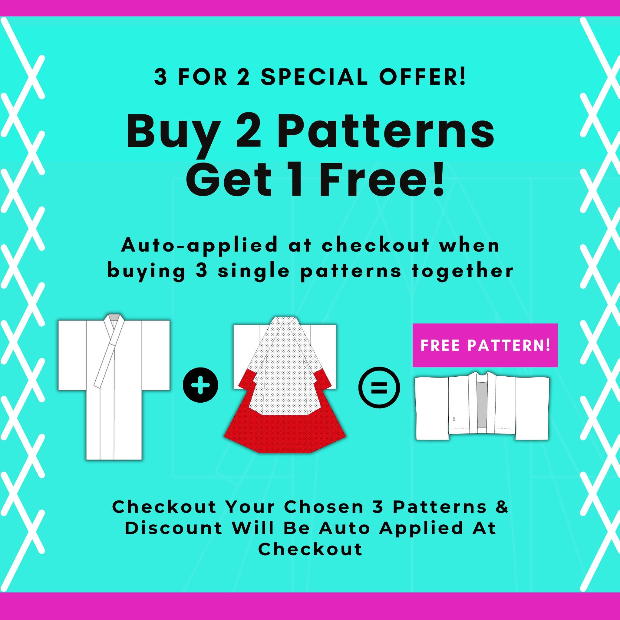 Dressing Gown Pattern PDF | Women's Robe Sewing Pattern XS-3XL | Easy ...