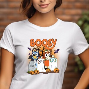 Bluey Halloween T-shirt, Unisex Shirt, Booey Shirt, Funny Spooky Season ...