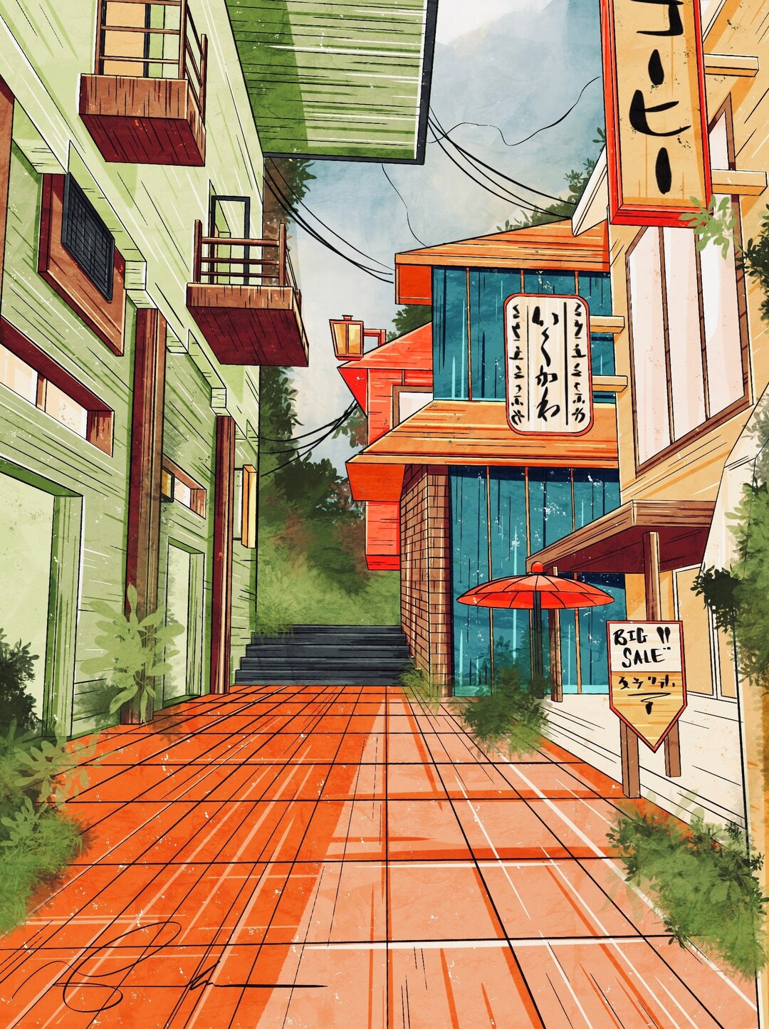 Digital Architecture Drawing - Etsy