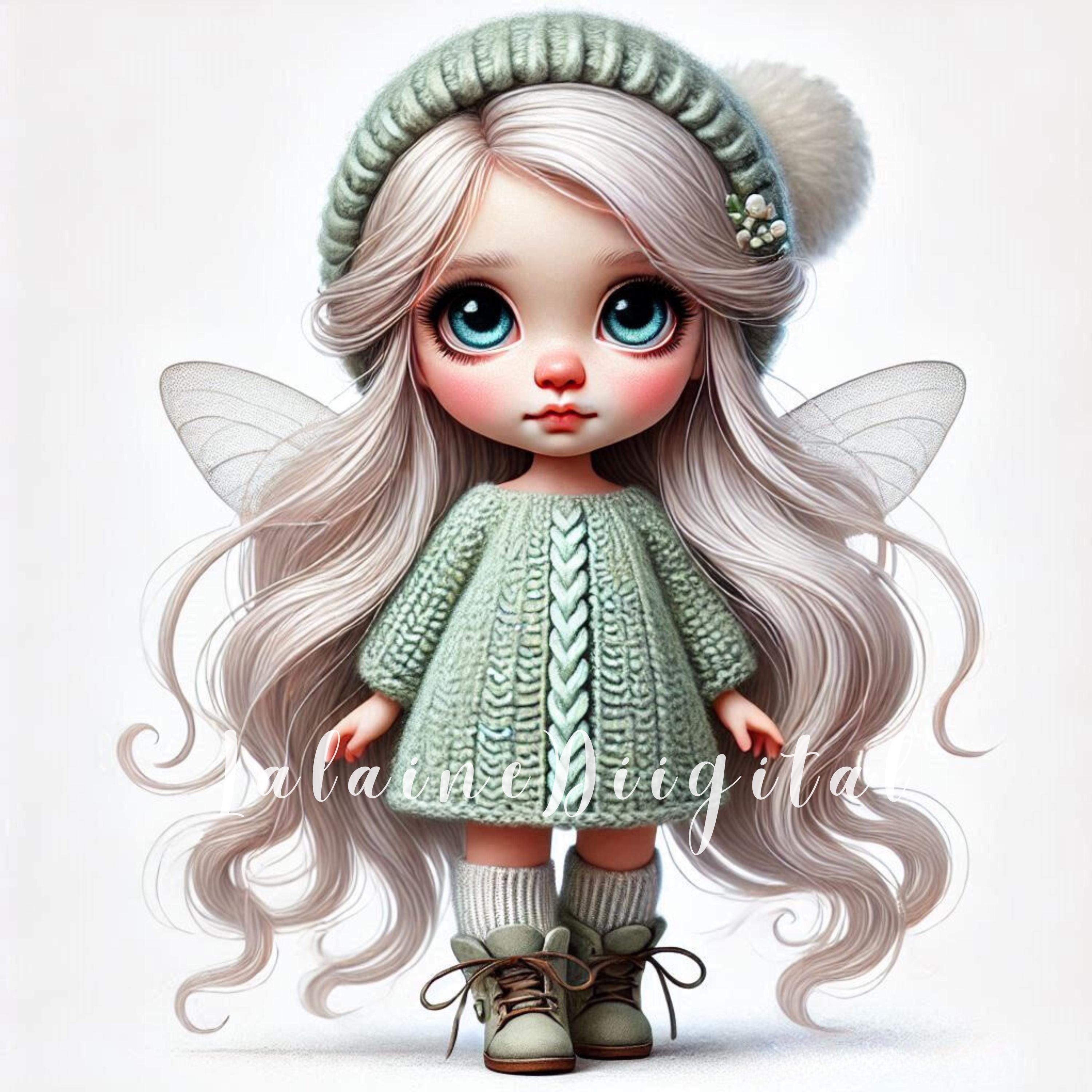 Sage Fairy Clipart, Fairies Clip Art, Green Printable Watercolor, High ...