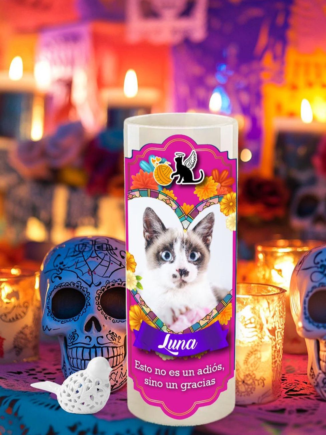 PNG Clipart Day of the Dead Label for Pets Blank Filled - Etsy