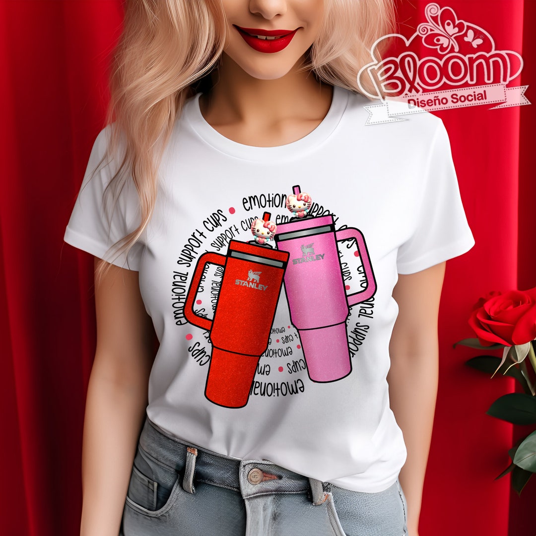 Emotional Support Cup PNG - Etsy