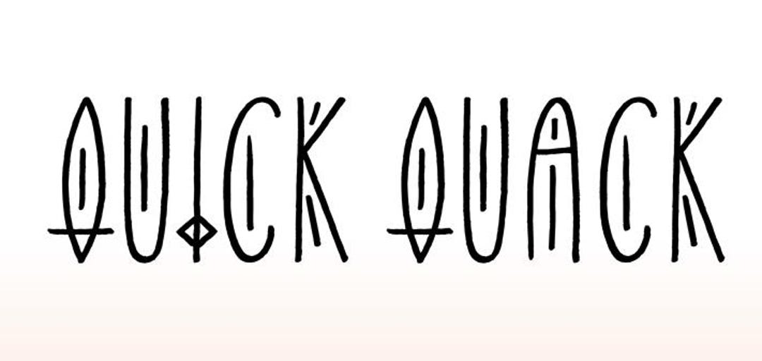 Quick Quack Font, Elegant Font, Classic Font - Etsy