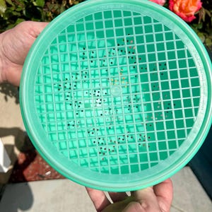 Vintage Tupperware Green Plastic Colander With Strainer Lid - Etsy