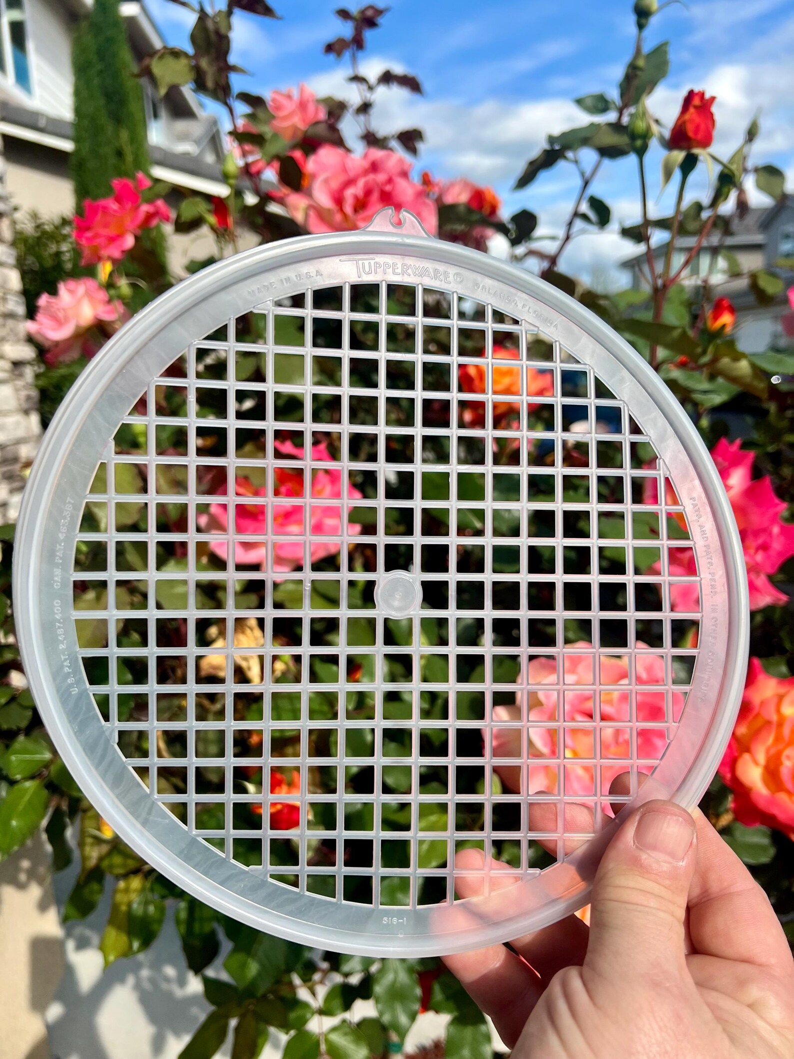 Vintage Tupperware Green Plastic Colander With Strainer Lid - Etsy