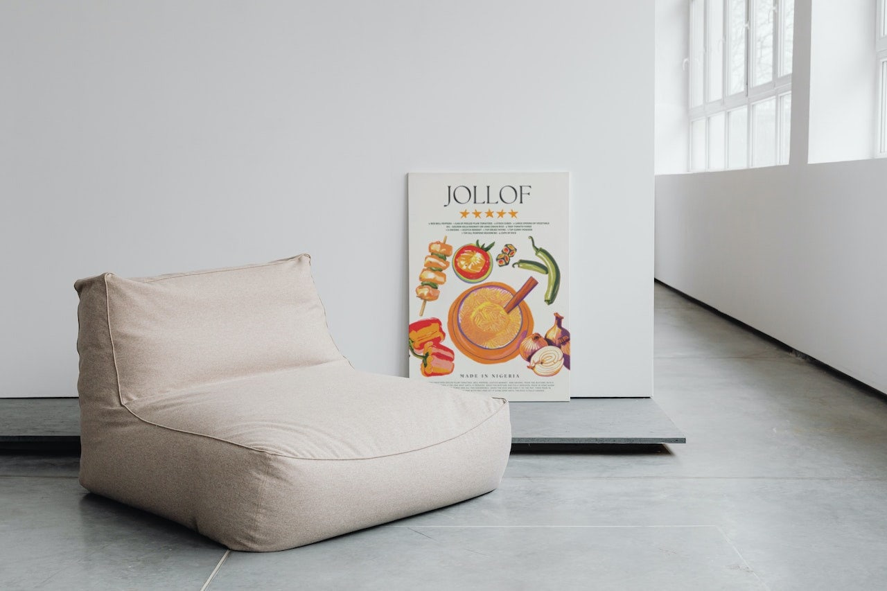 Jollof Rice Illustration Art Print / Poster - Etsy