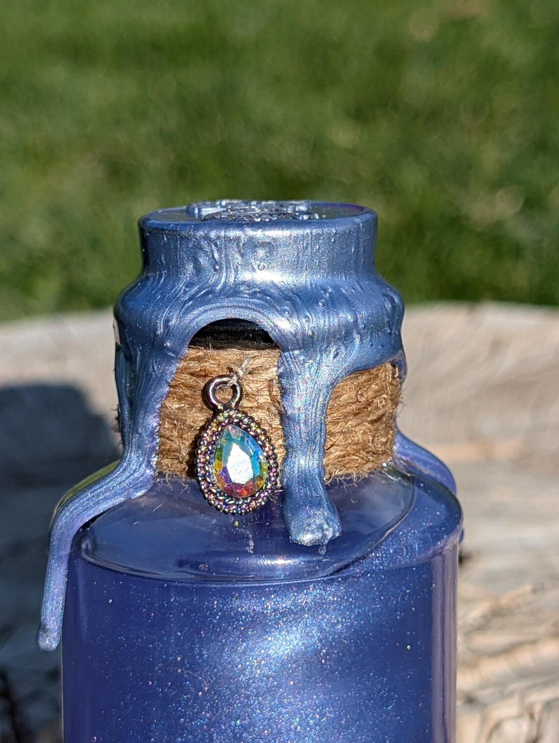 Magic Genie Wish Potion Bottle Apothecary, Jinn Fantasy Bookshelf Decor ...