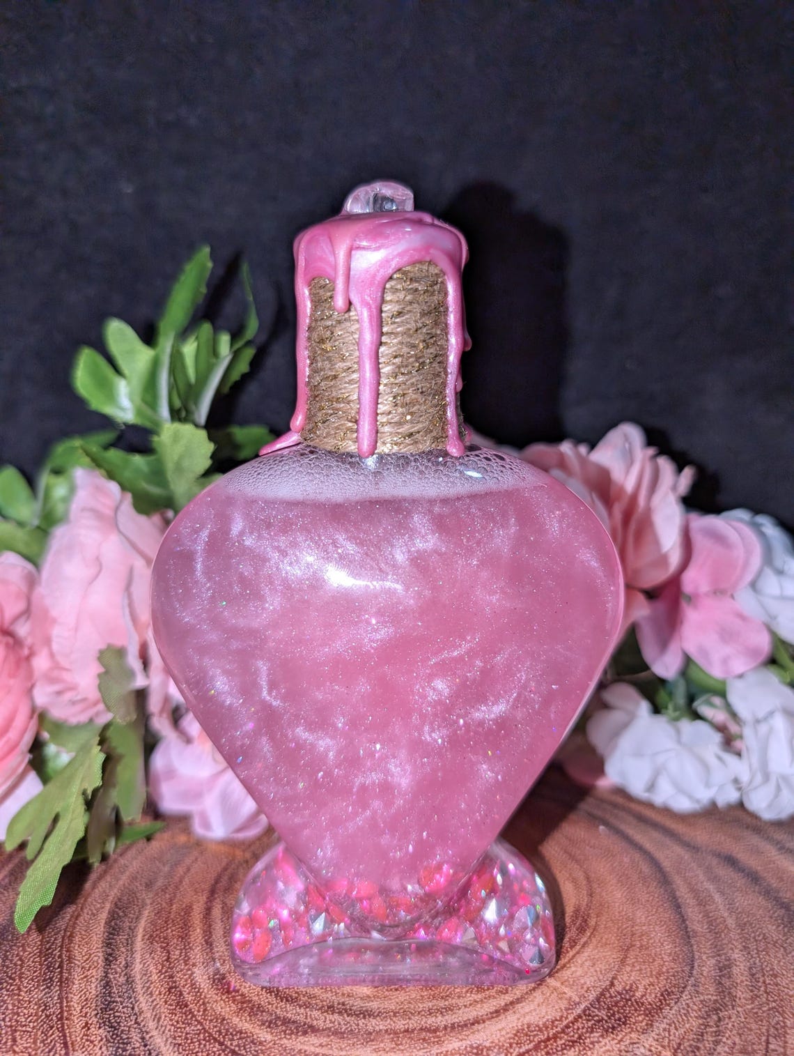 Goddess Mythology Freya Potion Bottle Apothecary, Norse Love Glass ...