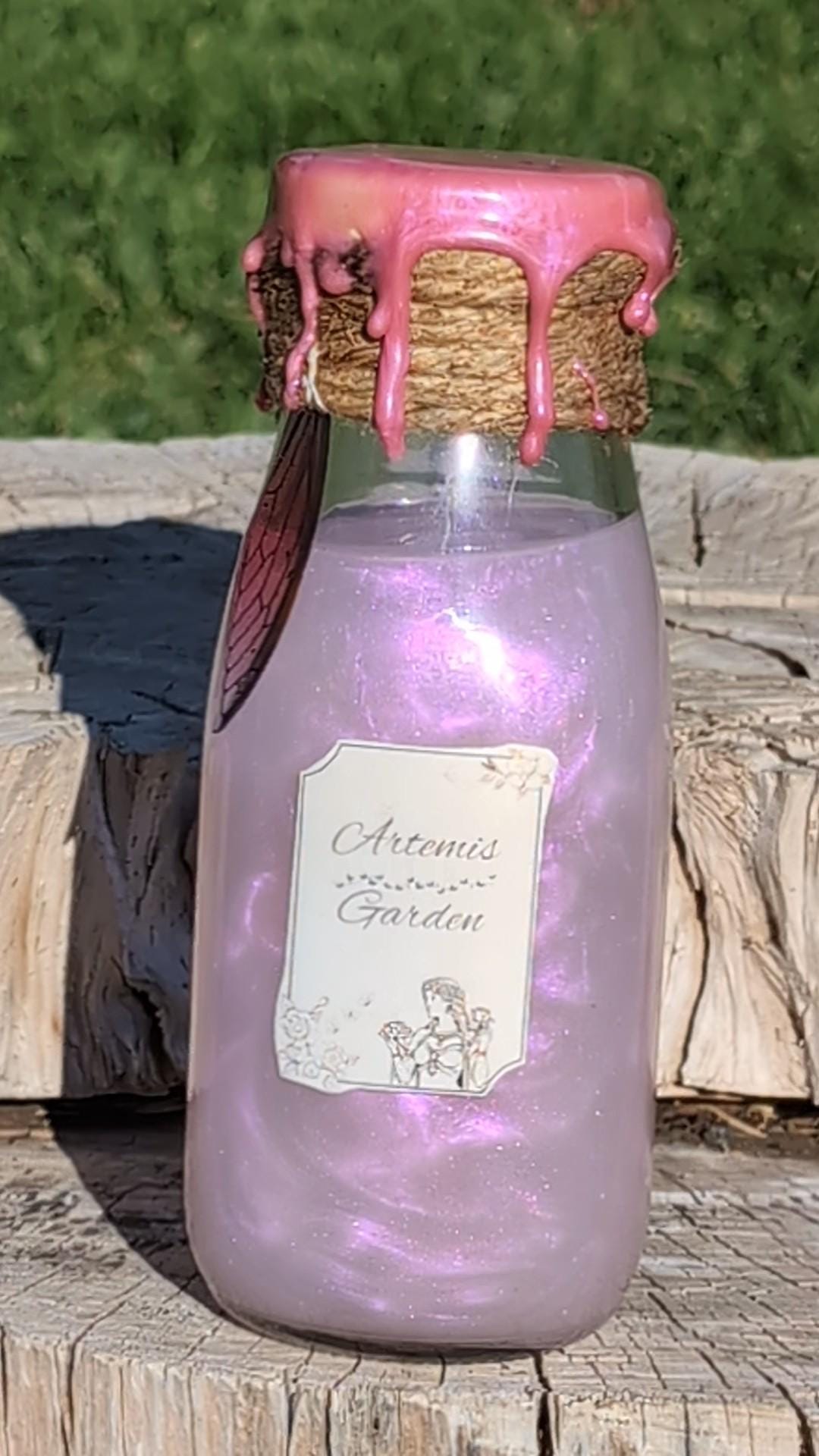 Goddess Artemis Potion Bottle Apothecary, Beautiful Fantasy Bookshelf ...