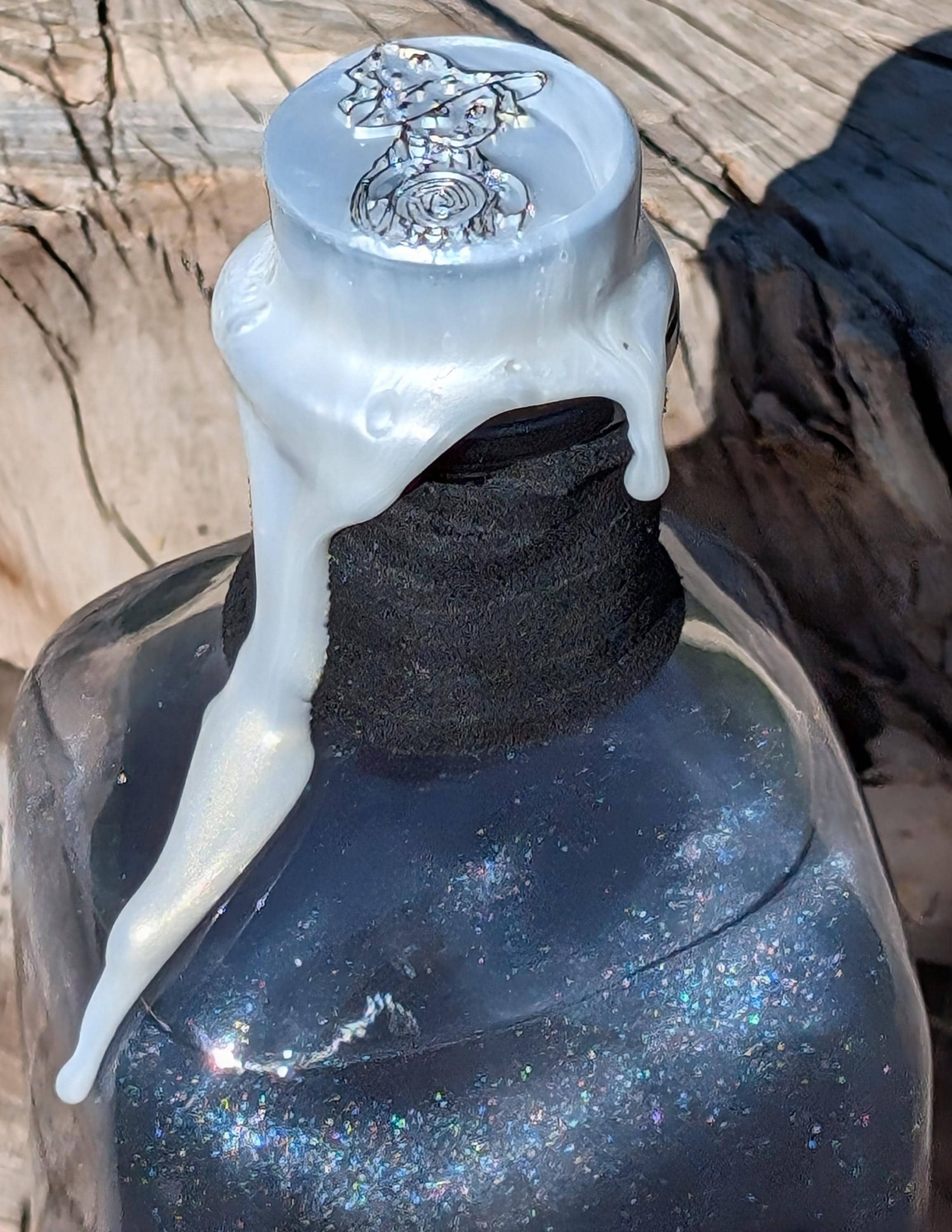 Plague Potion Bottle Elixir Apothecary, Color Shifting Glass Bottle ...