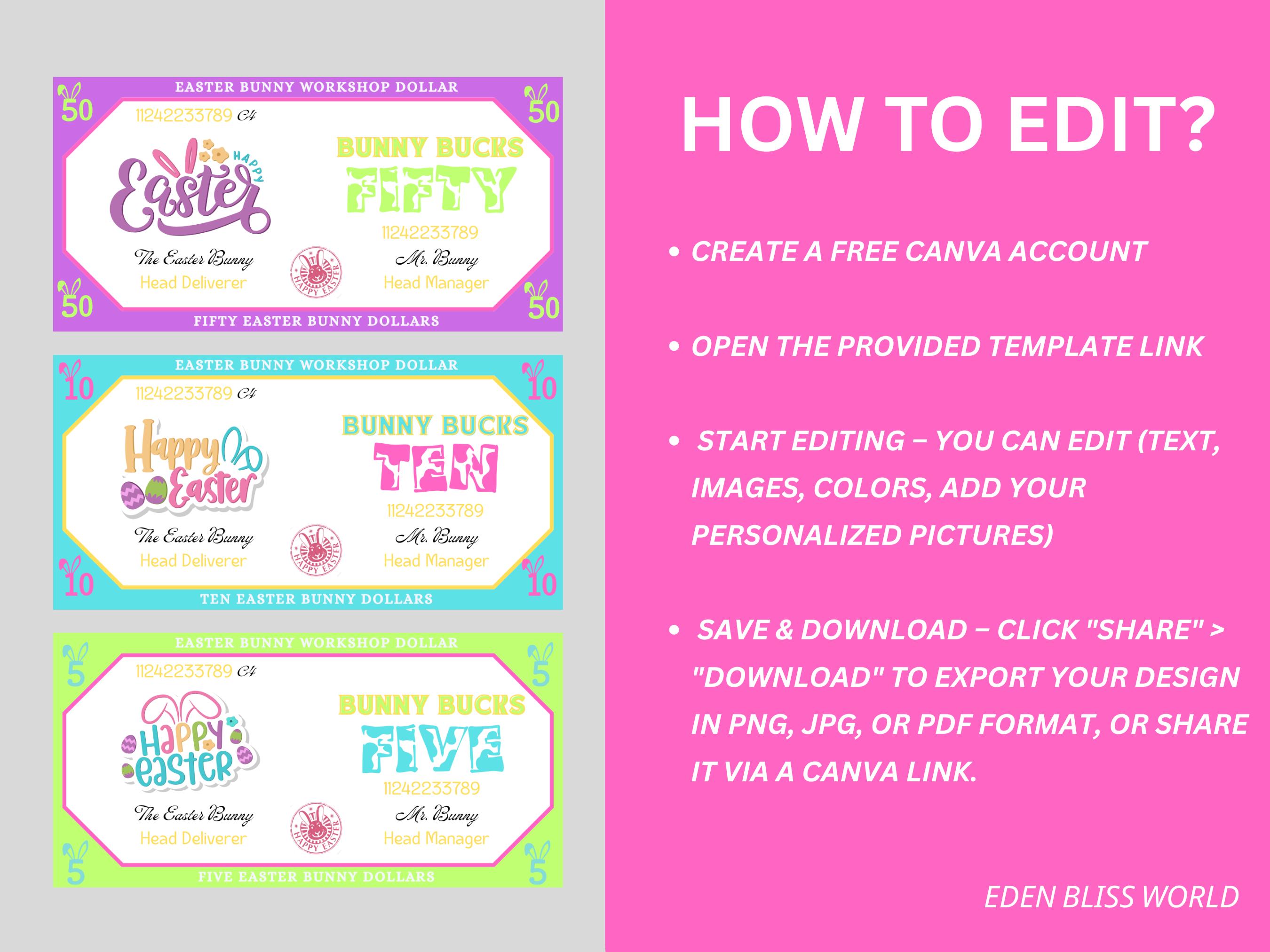 Printable Kids Play Money, Reward Money Reward Bucks, Printable Dollar ...
