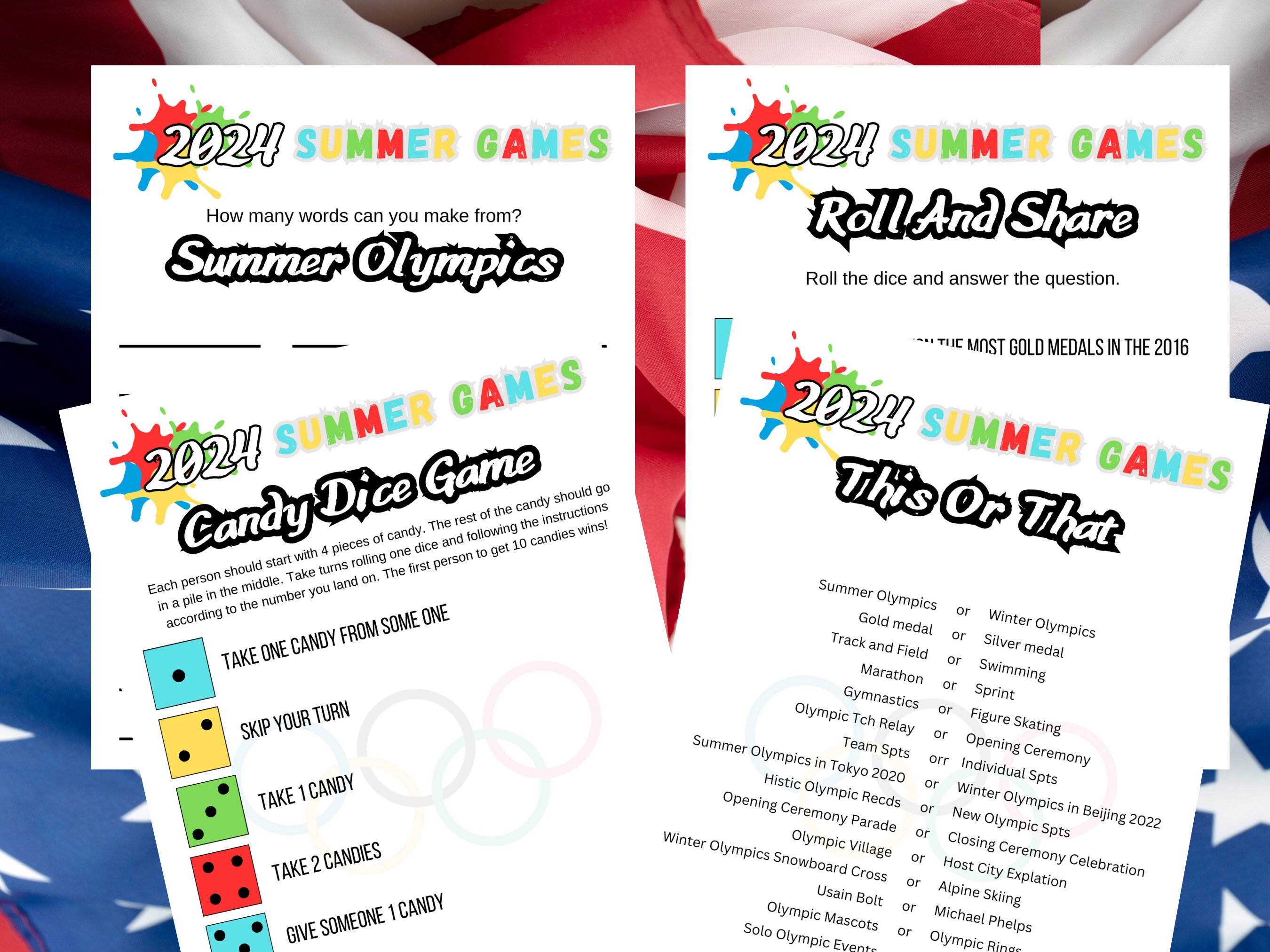 Summer Olympic Games | 2024 Eiffel Tower Paris Olympic 2024 Olympic ...