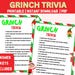 Grinch Trivia Game: Christmas Party Fun (PDF File) - Etsy