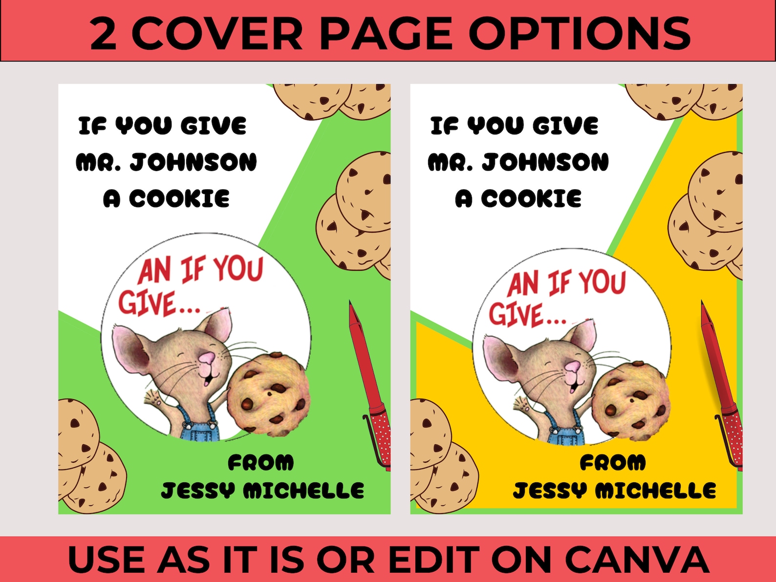 If You Give TEACHER A Cookie for Christmas | Teacher APPRECIATION Gift ...