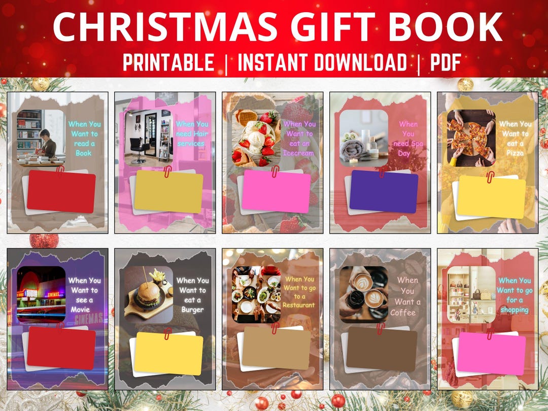 Christmas Gift Book, Christmas Gift, Christmas Book, Teacher Gift, Gift ...