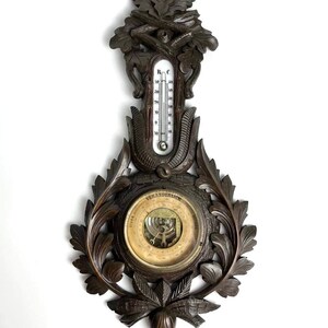 Antique Wall Mounted Home Weather Station, Vintage Germany - Etsy