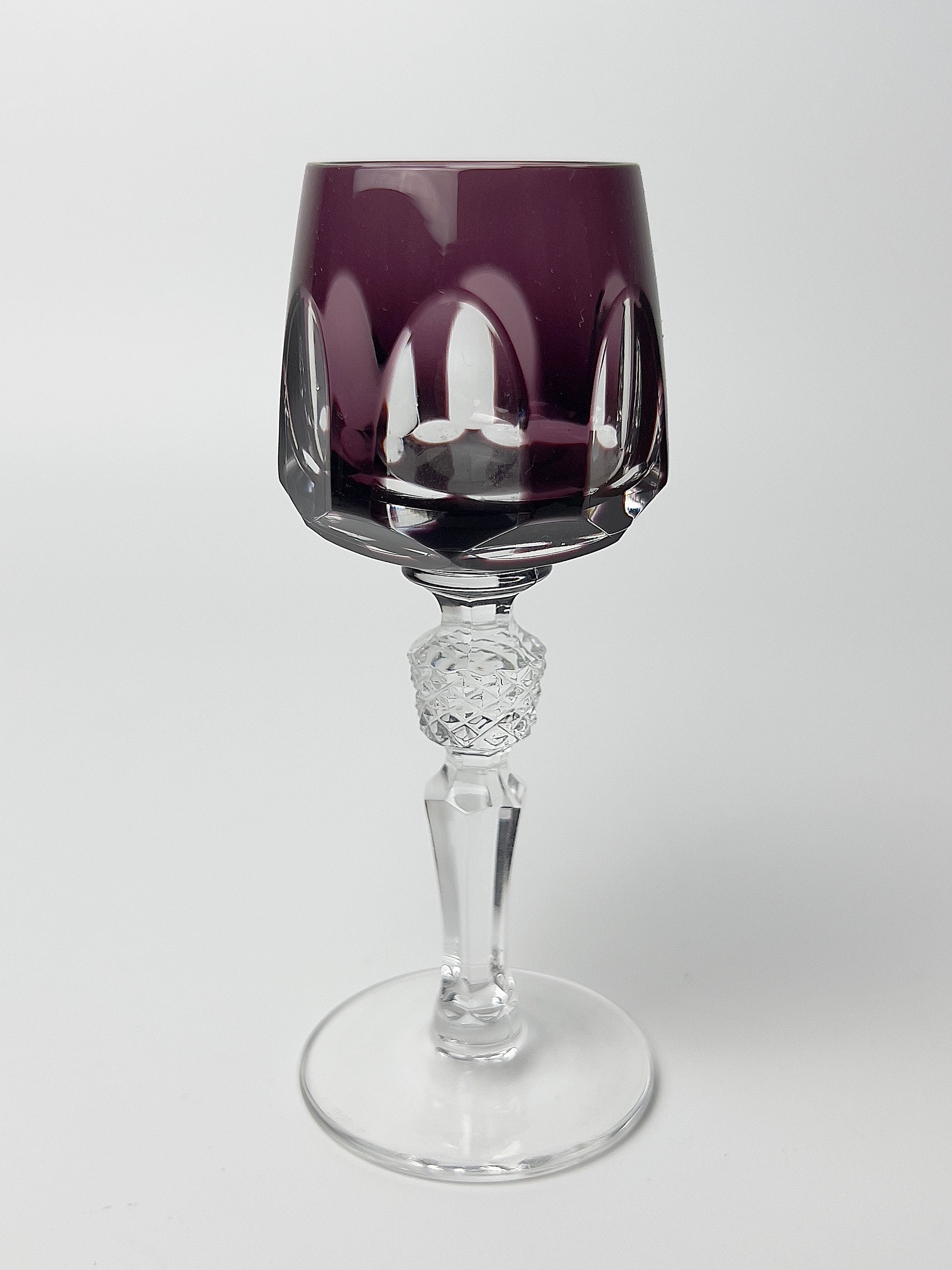 Nachtmann Colored Crystal Glasses for Spirits Germany Glass Set - Etsy