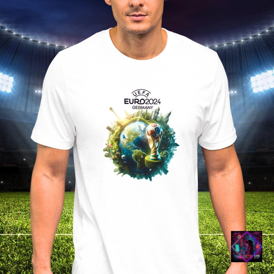 Euro 2024 Graphic T-shirt, UEFA Euro Germany Shirt, Football Shirt ...