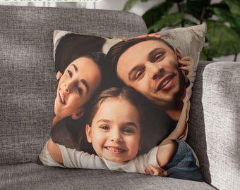 Personalized Photo Collage Pillow, Custom Picture Pillow, Custom Throw ...