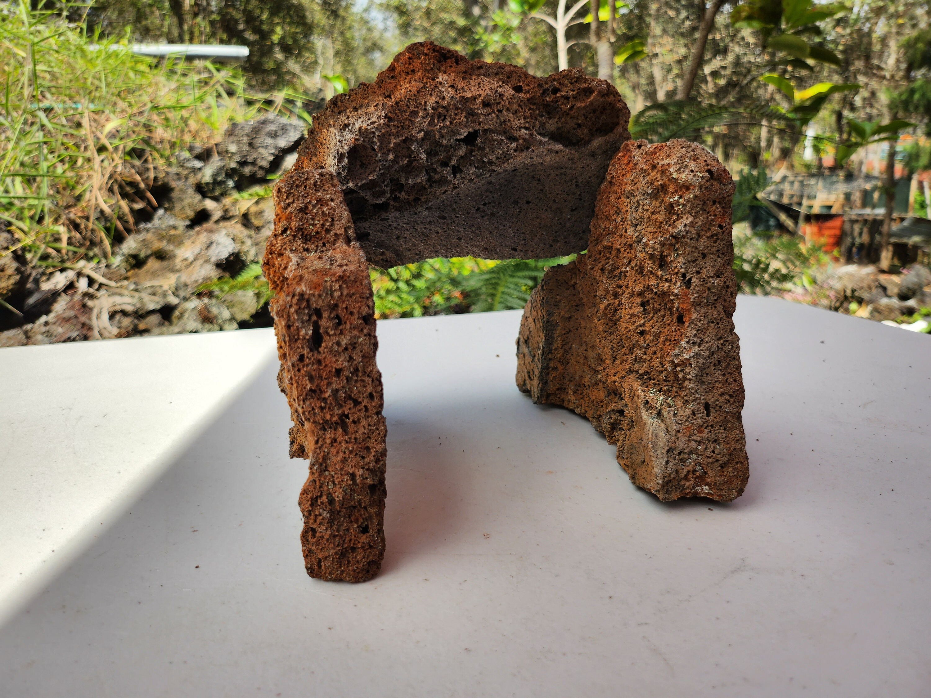 Red Hawaiian Lava Rock Aquarium Terrarium Reptile Fish Turtle Natural ...