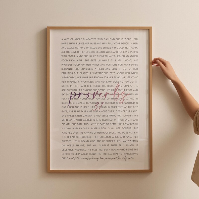 Proverbs 31 - Etsy