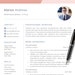 Clean Resume Template Word, Professional Resume, Modern Resume, CV ...