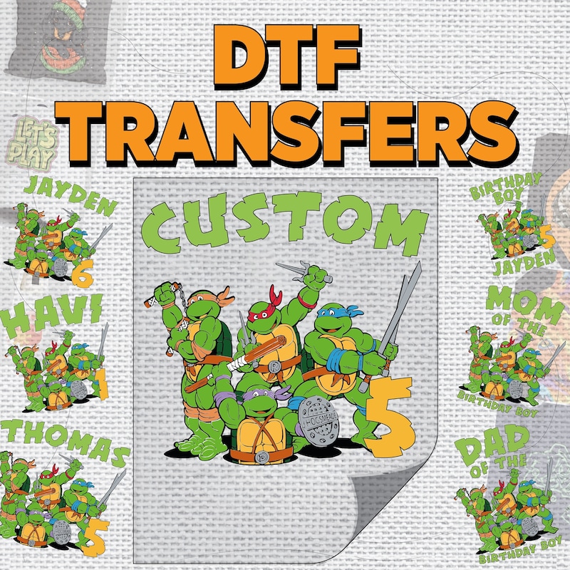 Ninja Transfer Dtf - Etsy