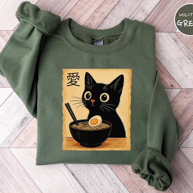 Asian Cat Shirts Women - Etsy