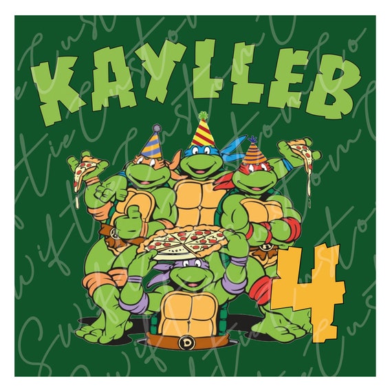 Ninja Turtle Pizza Template Printable