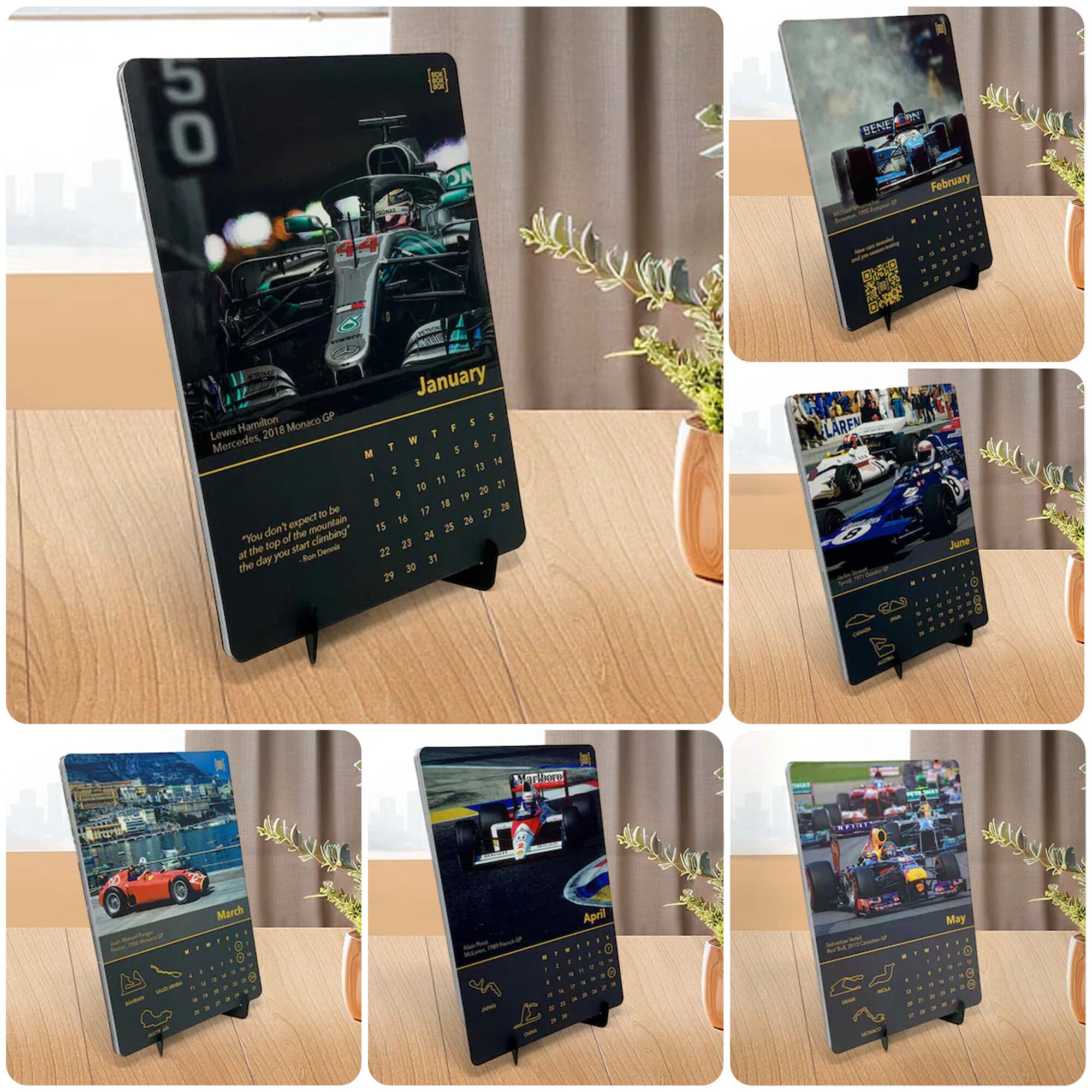 Car Calendar 2024 F1 Racing Calendar - Etsy