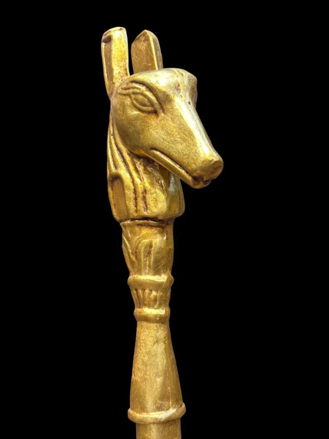 Handmade Was Scepter From Ancient Egypt Replica Vintage - Etsy