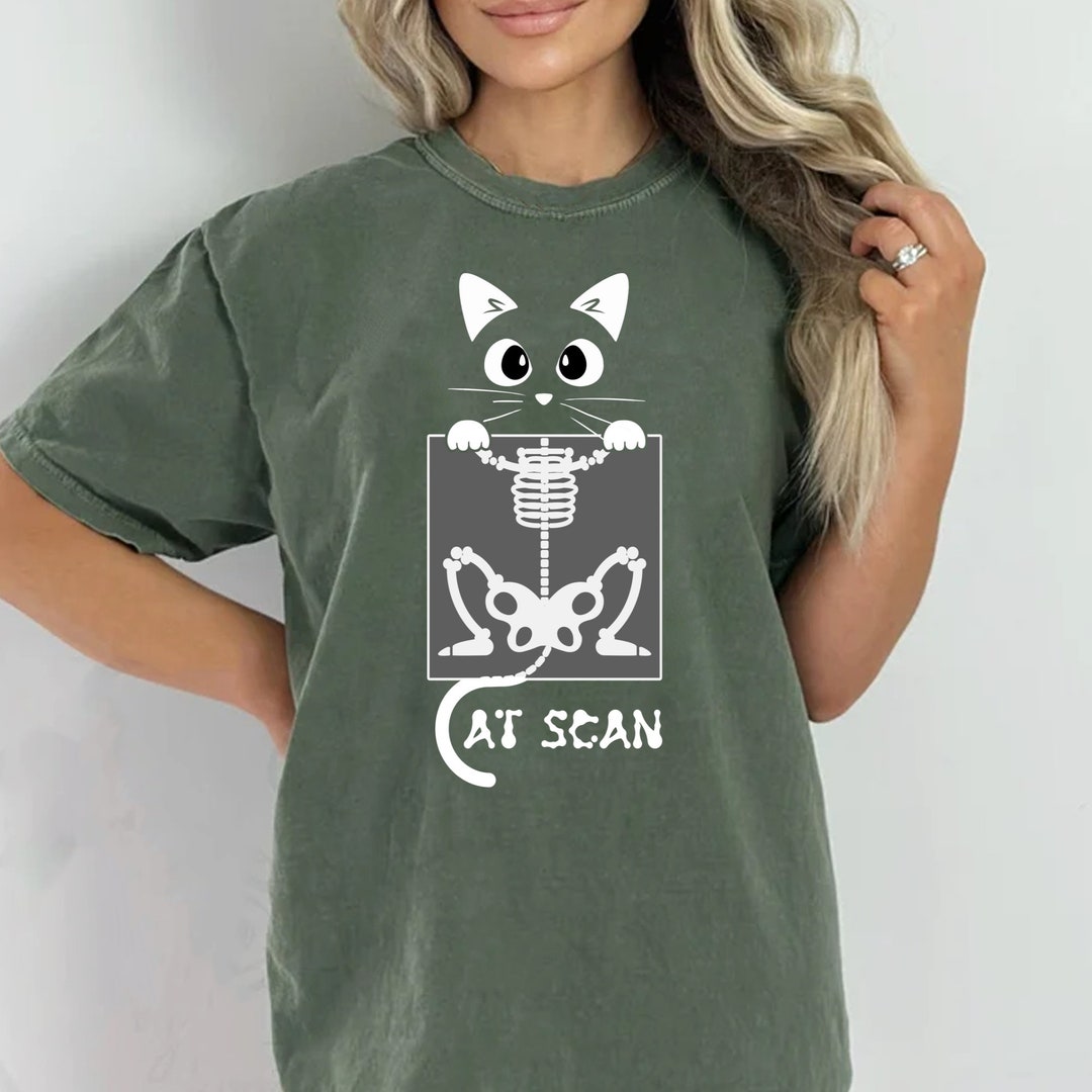 Skeleton Cat Scan Ct Scaning Funny X Ray Pun Meme Rad Tech1022 - Etsy