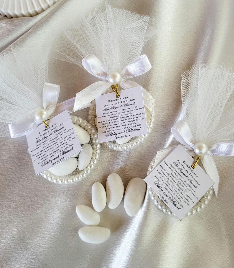 Personalized Wedding Almond Candy Favors, Italian Confetti, Greek ...