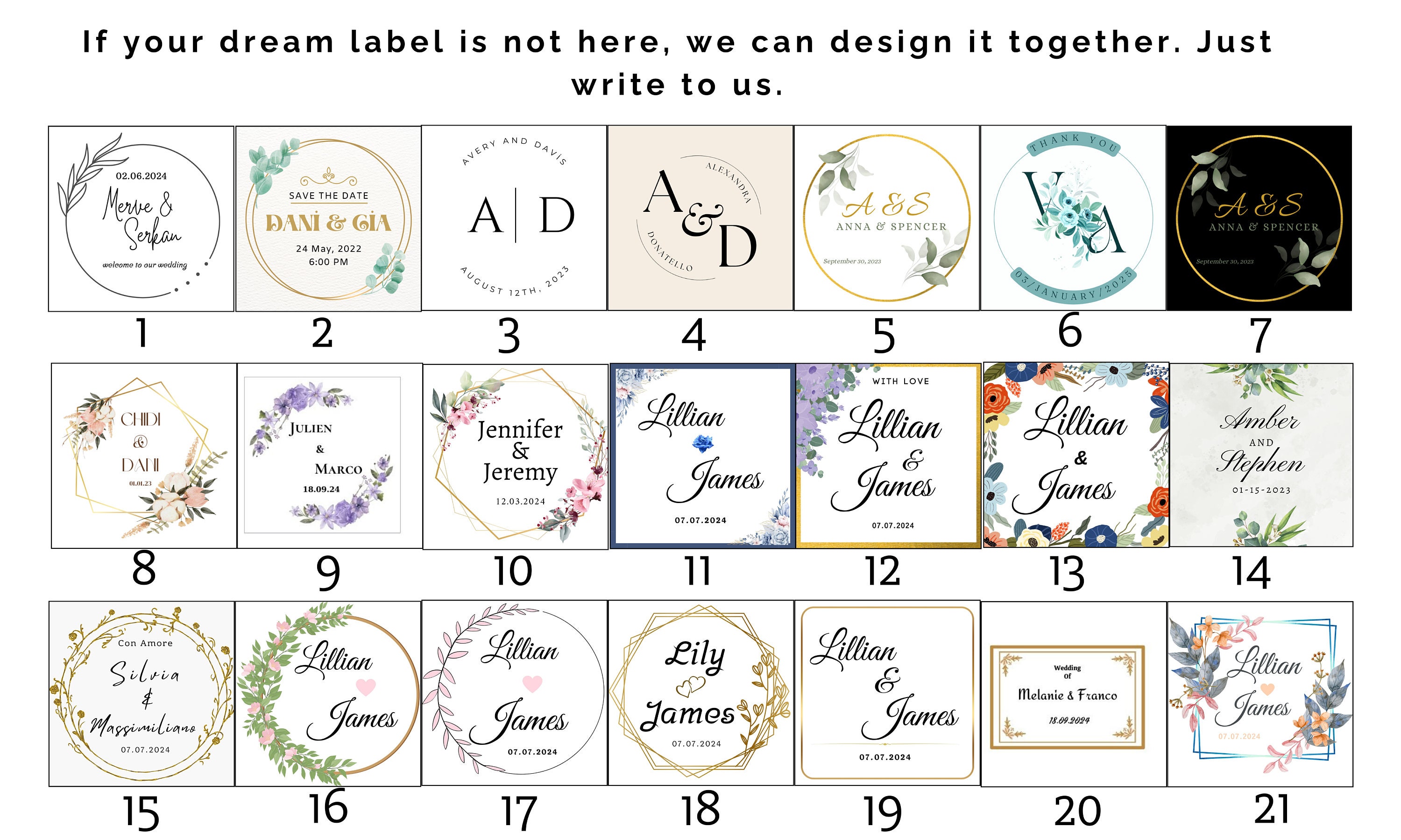 Personalized Empty Glass Cologne Bottle Wedding Favors for Guests ...