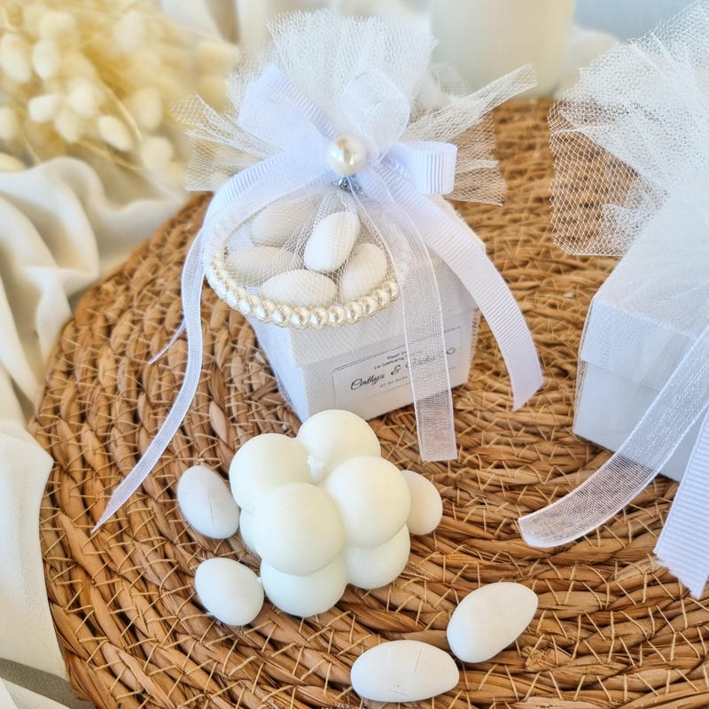 Almond Candle Favors - Etsy