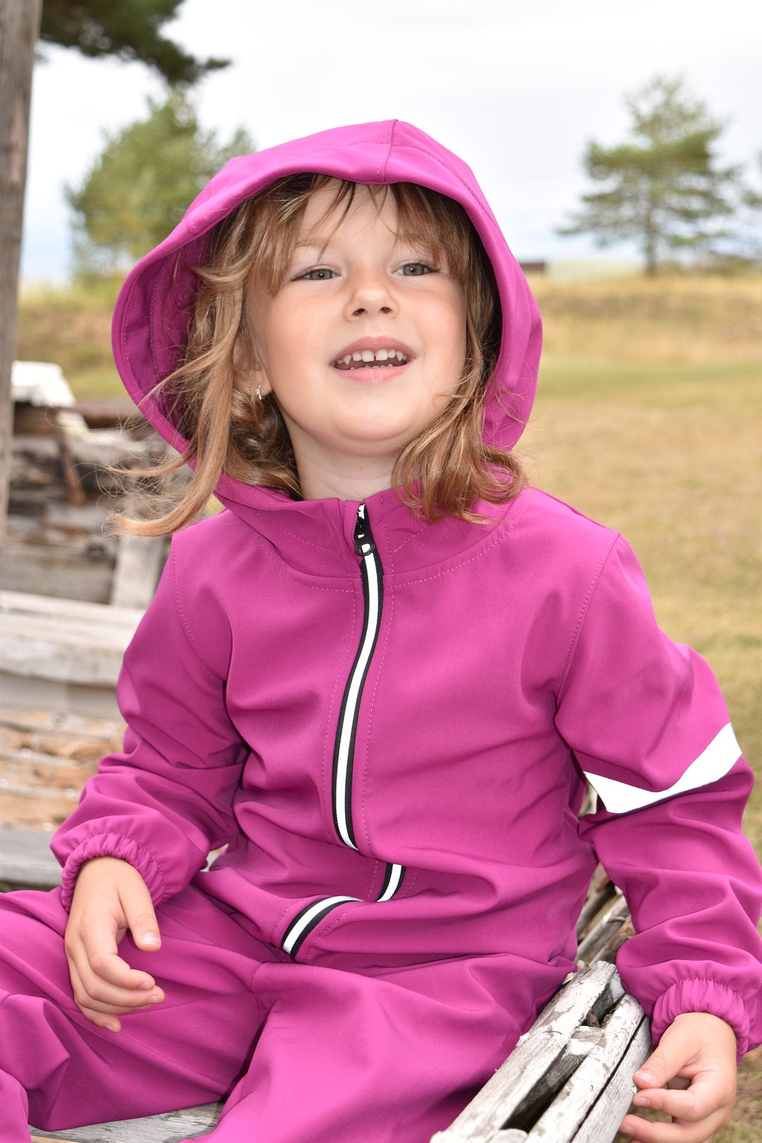 Kid's Softshell Overall Outdoor Waterproof Unisex Girls Boys - Etsy