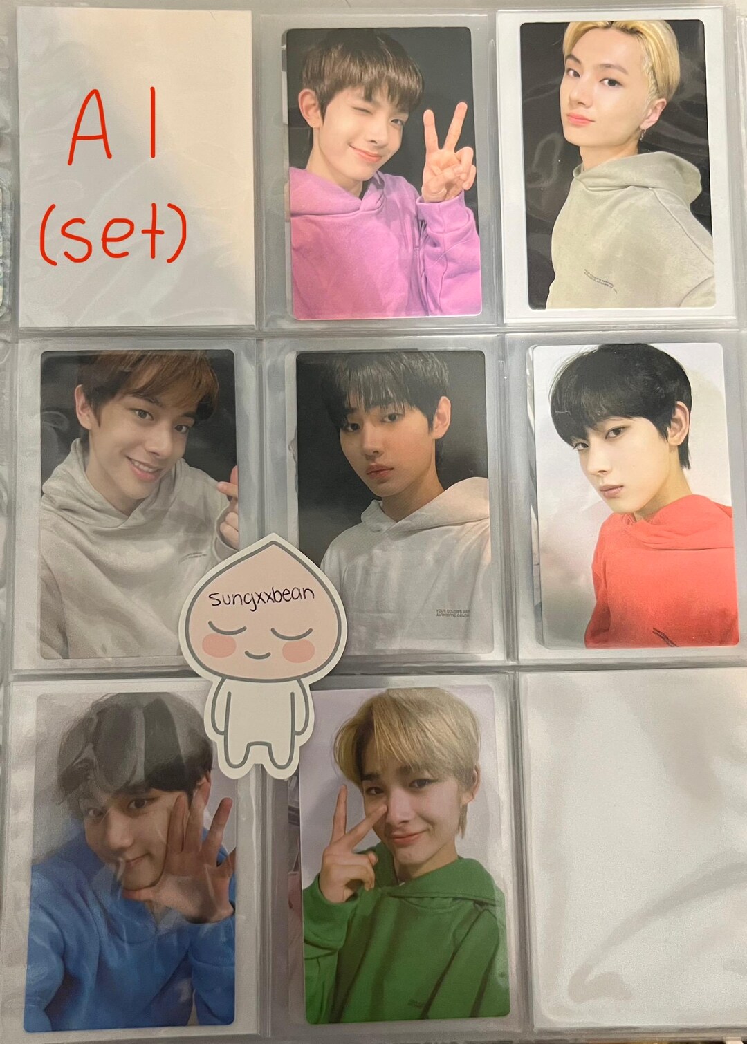 Enhypen Official Photocard Group Sets - Etsy