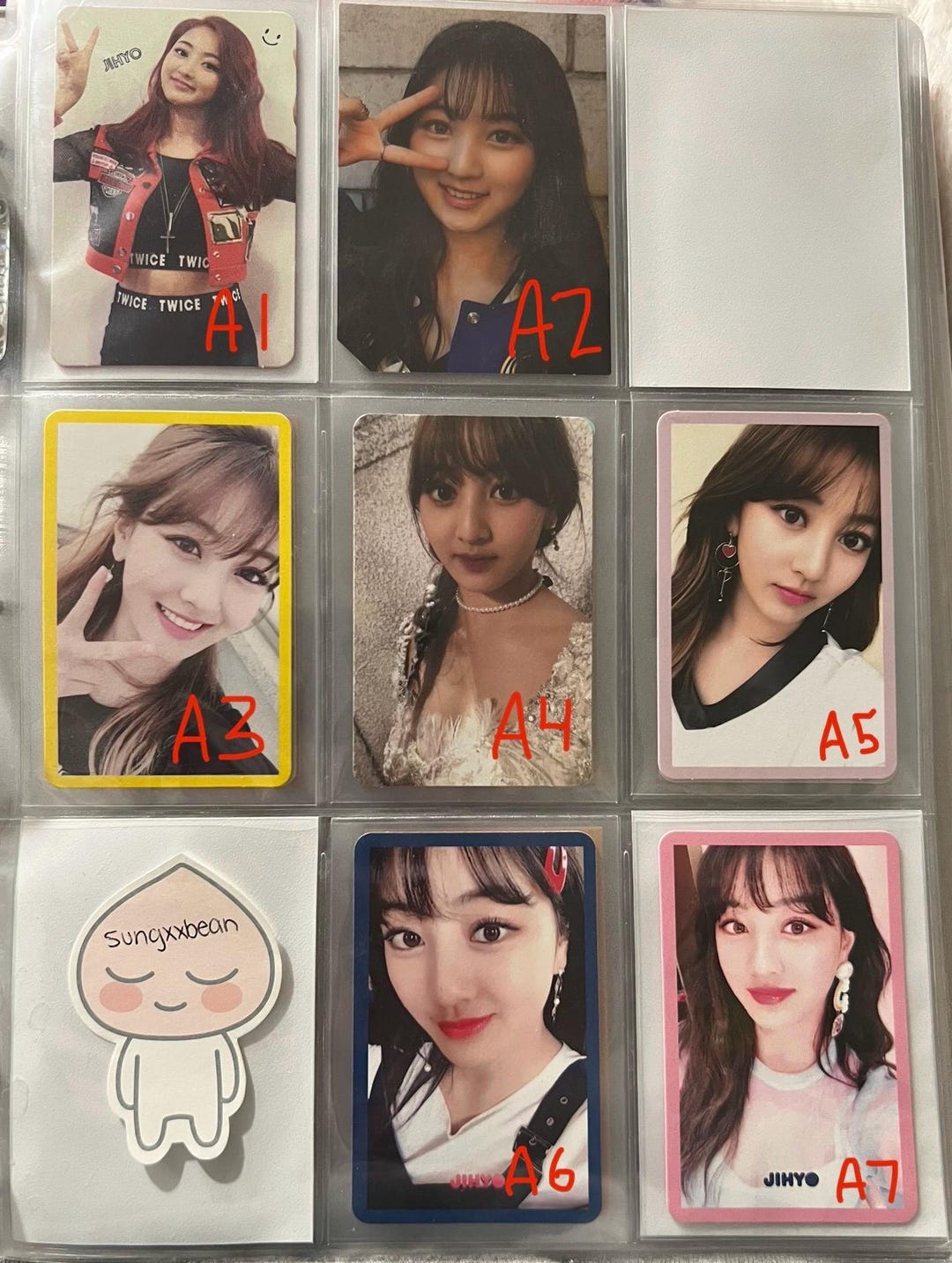 Twice Jihyo Official Photocards (debut—fancy) - Etsy