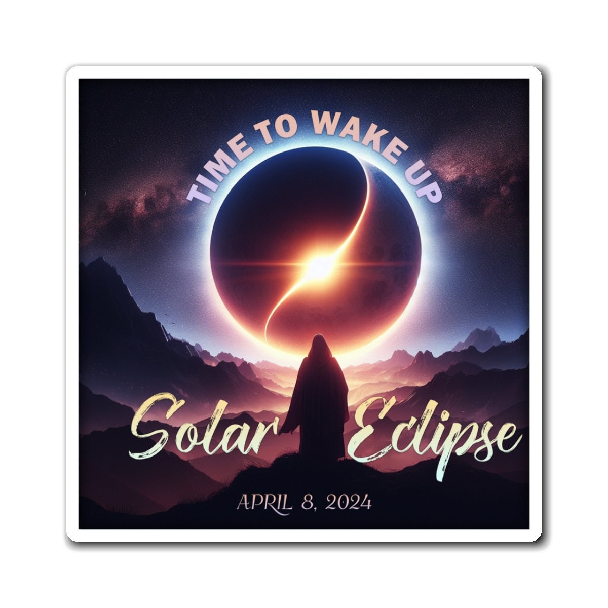 Solar Eclipse Magnets, 2024 Solar Eclipse Magnets, Solar Eclipse Fridge ...