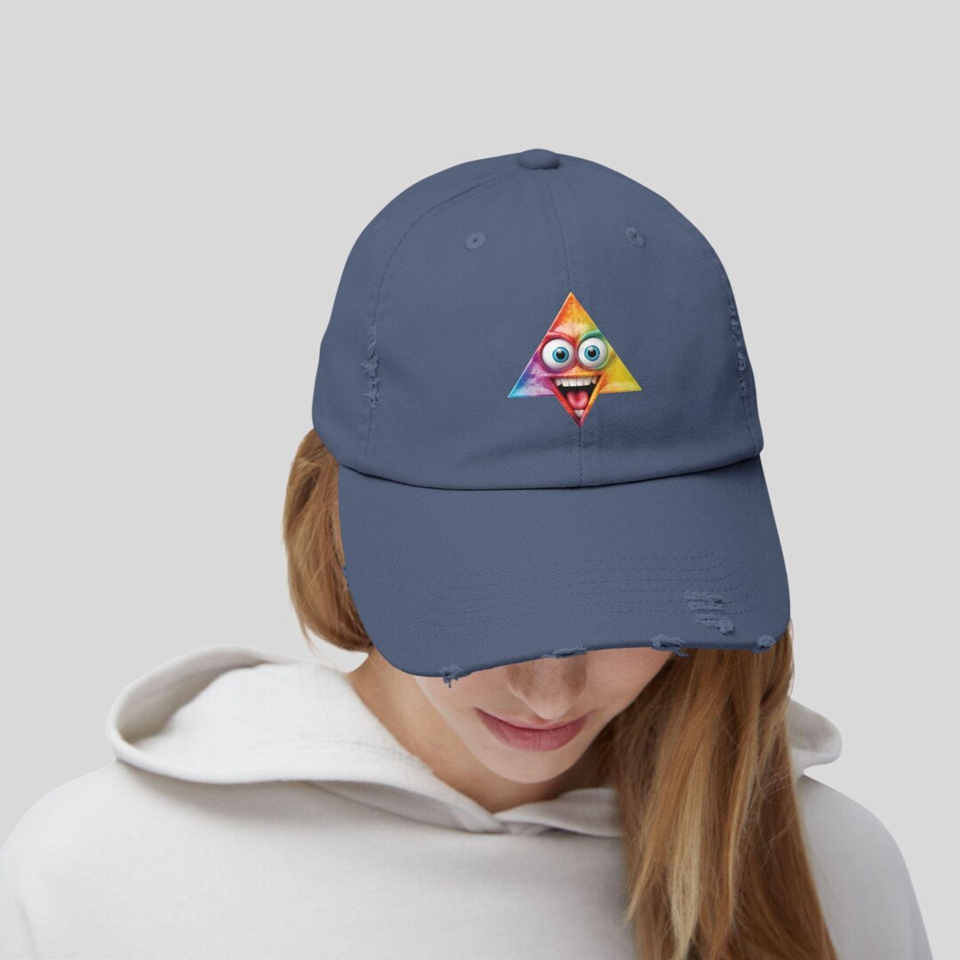 Quirky Hat, Graphic Hat, Character Hat Adult, Art Hat, Unique Hats for ...