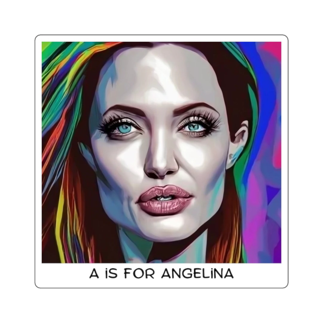 A is for Angelina 2 X 2 Square Sticker - Etsy