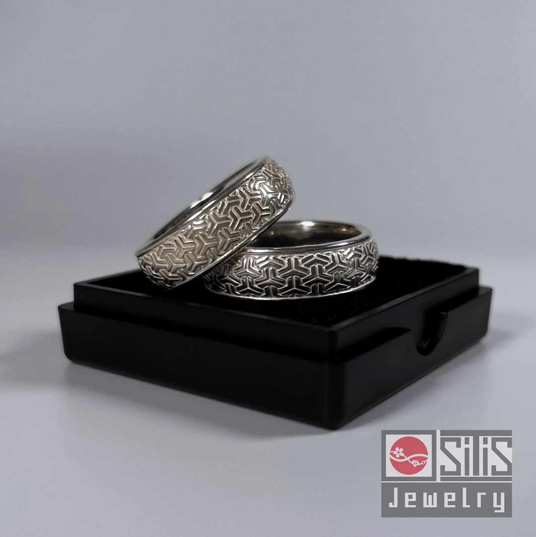 Made in Japan Silver Japanese Ring Genuine Sterling Silver - Etsy 日本