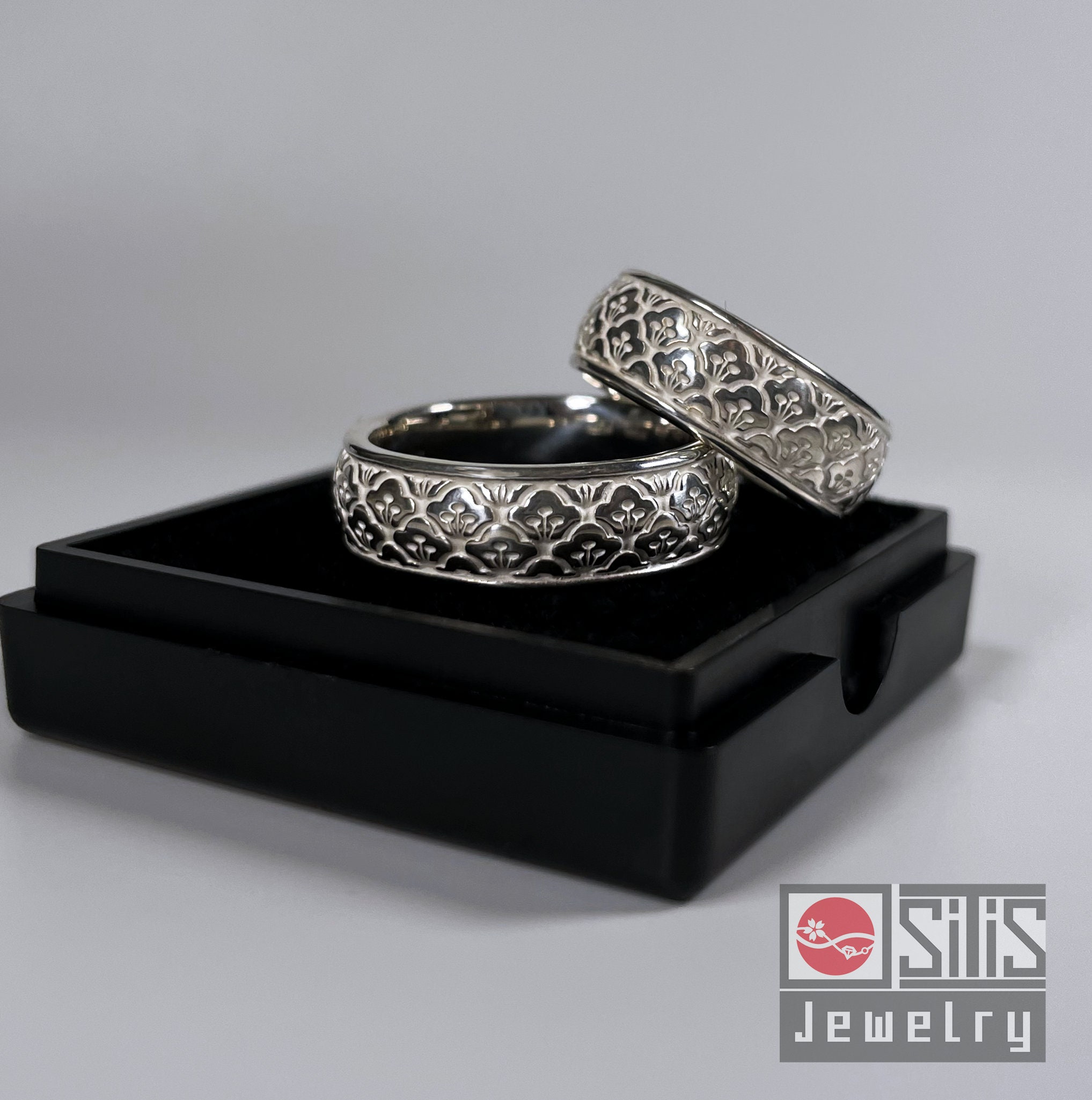 Made in Japan! Silver Japanese Ring | Genuine Sterling Silver - Etsy