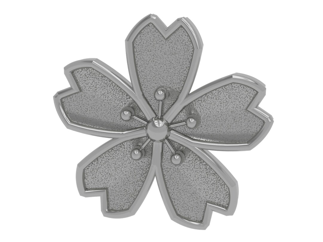 Made in Japan! Silver Japanese Pendant - "sakura Flower Pendant" and ...