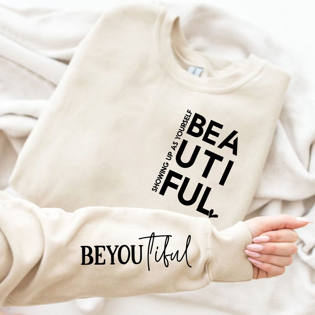 Beyoutiful Png, Back Png, Sleeve Png, Empowerment, Strong Woman Png, Positive Affirmation Png ...