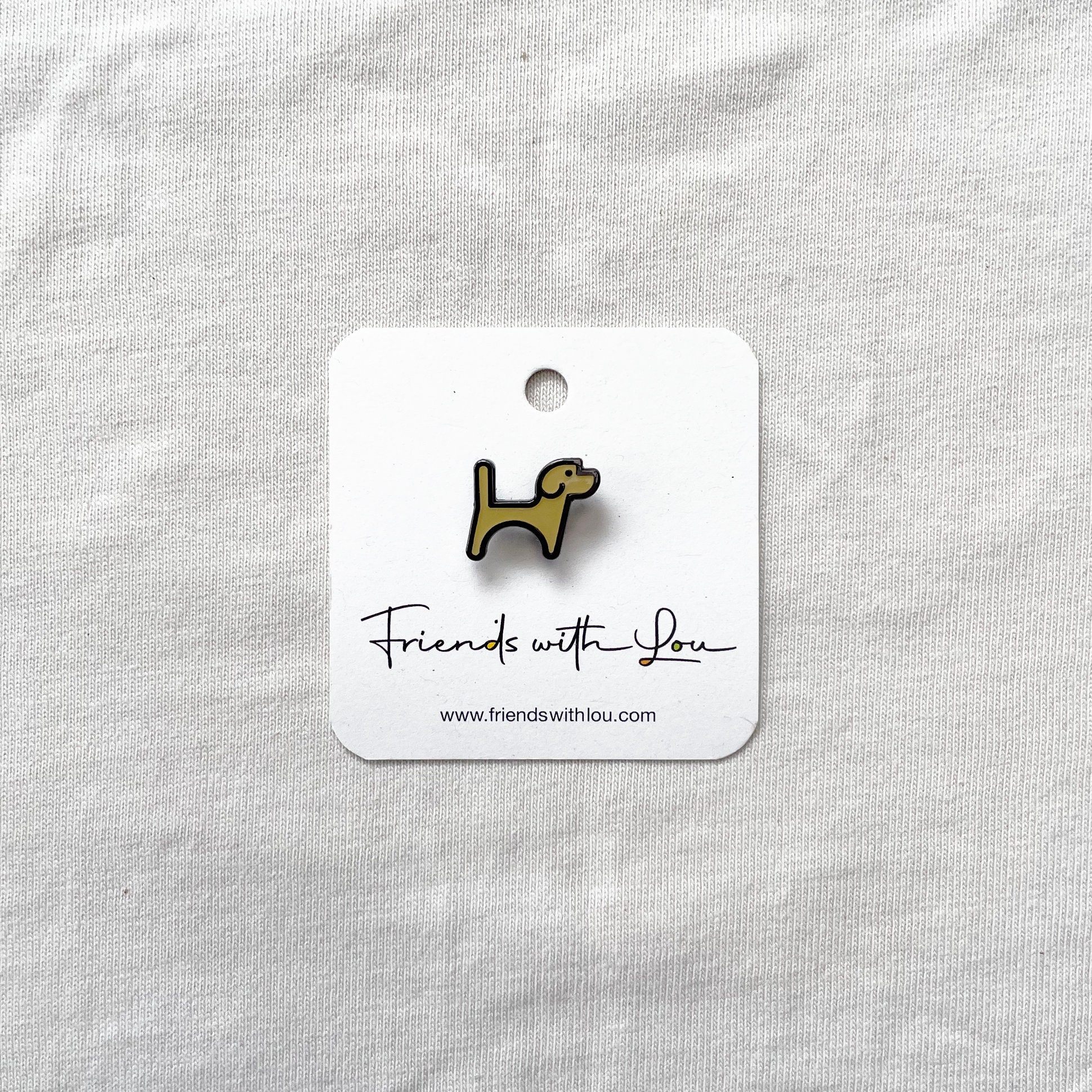 Tiny Dog Enamel Pin Tiny Puppy Enamel Pin Brass Nickel Pin Hard Enamel ...