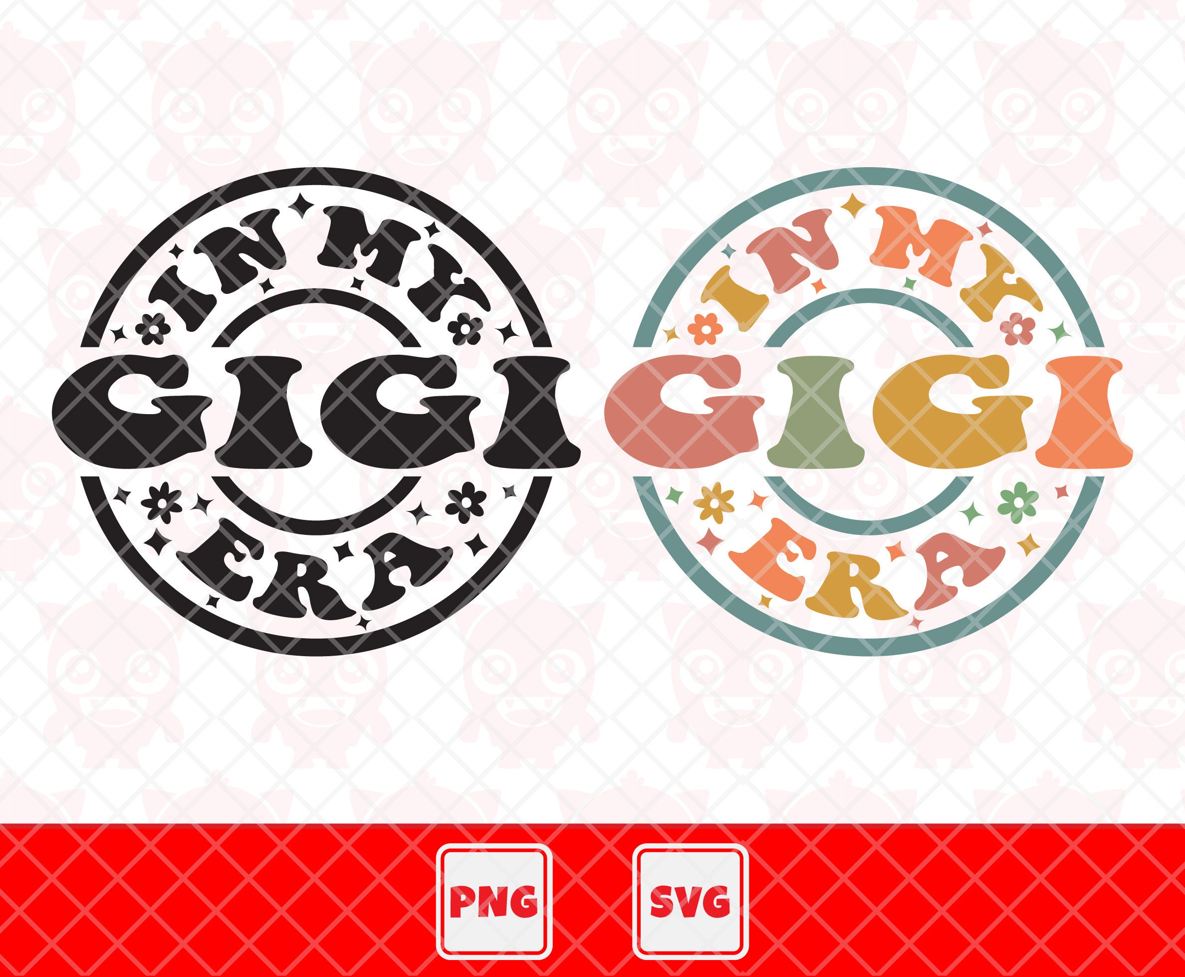 In My Gigi Era Svg, in My Gigi Era Png, Grandma Shirt Svg, Gift for ...